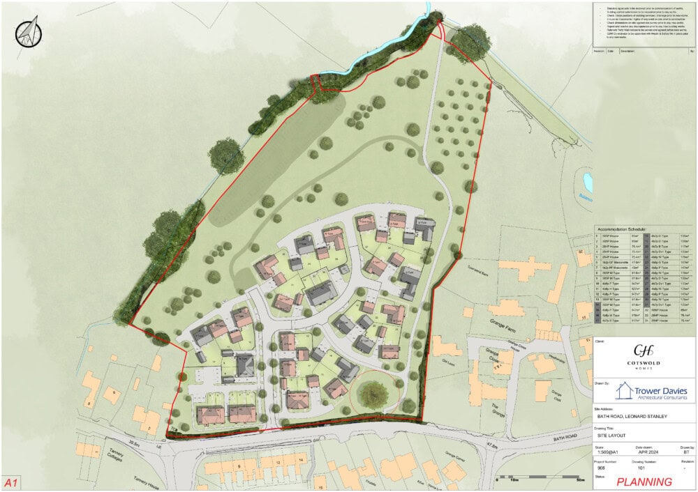 Cotswold Homes, Land off Bath Road | Leonard Stanley